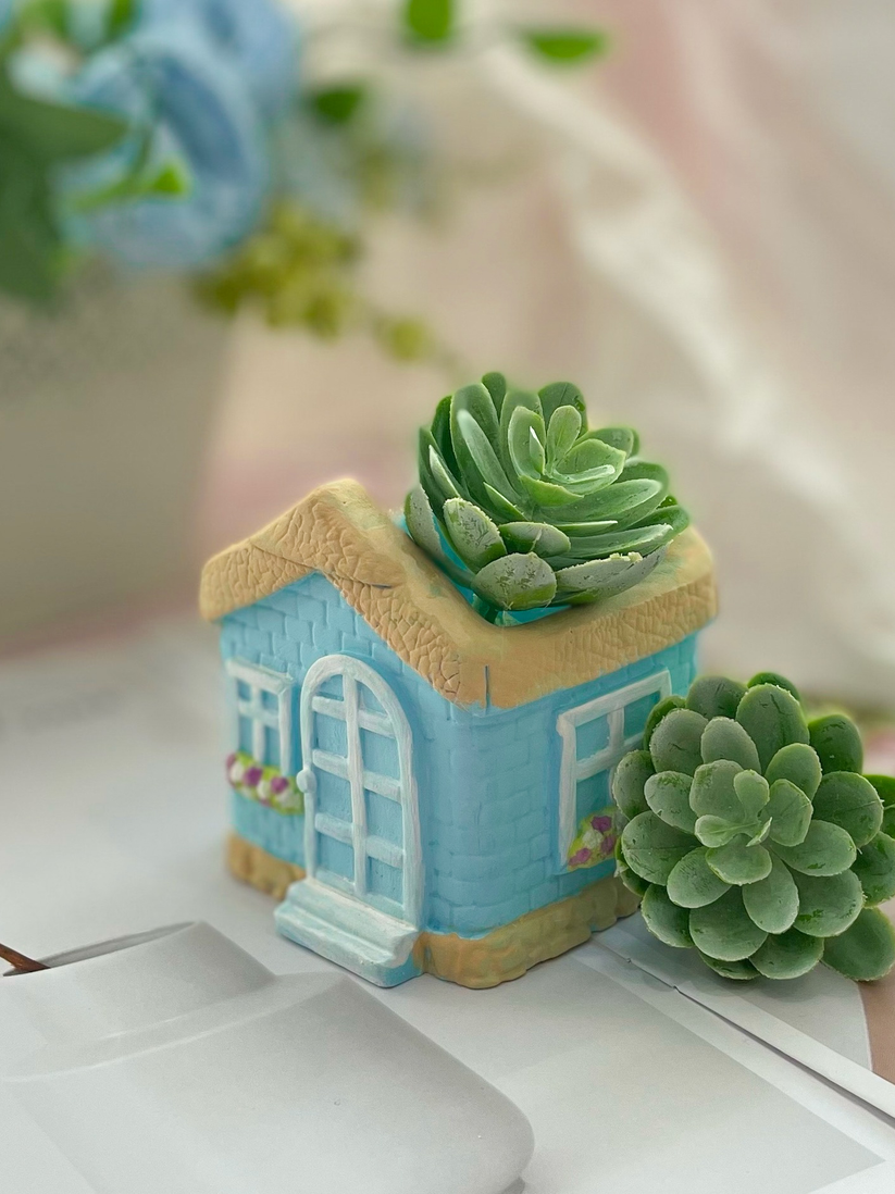 Silicone mold “Fairy Garden House“ – Saponelli Molds